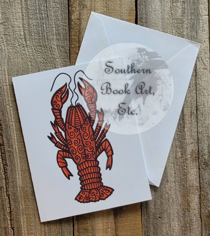 Cajun Greeting Cards blank Inside - Etsy