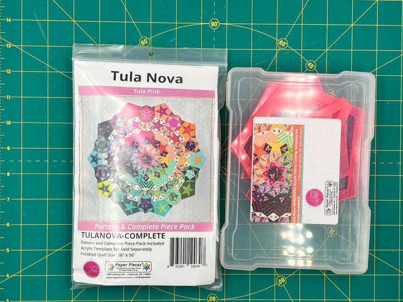 Tula Nova by Tula Pink EPP Quilt Kit: Pattern Paper Pieces - Etsy