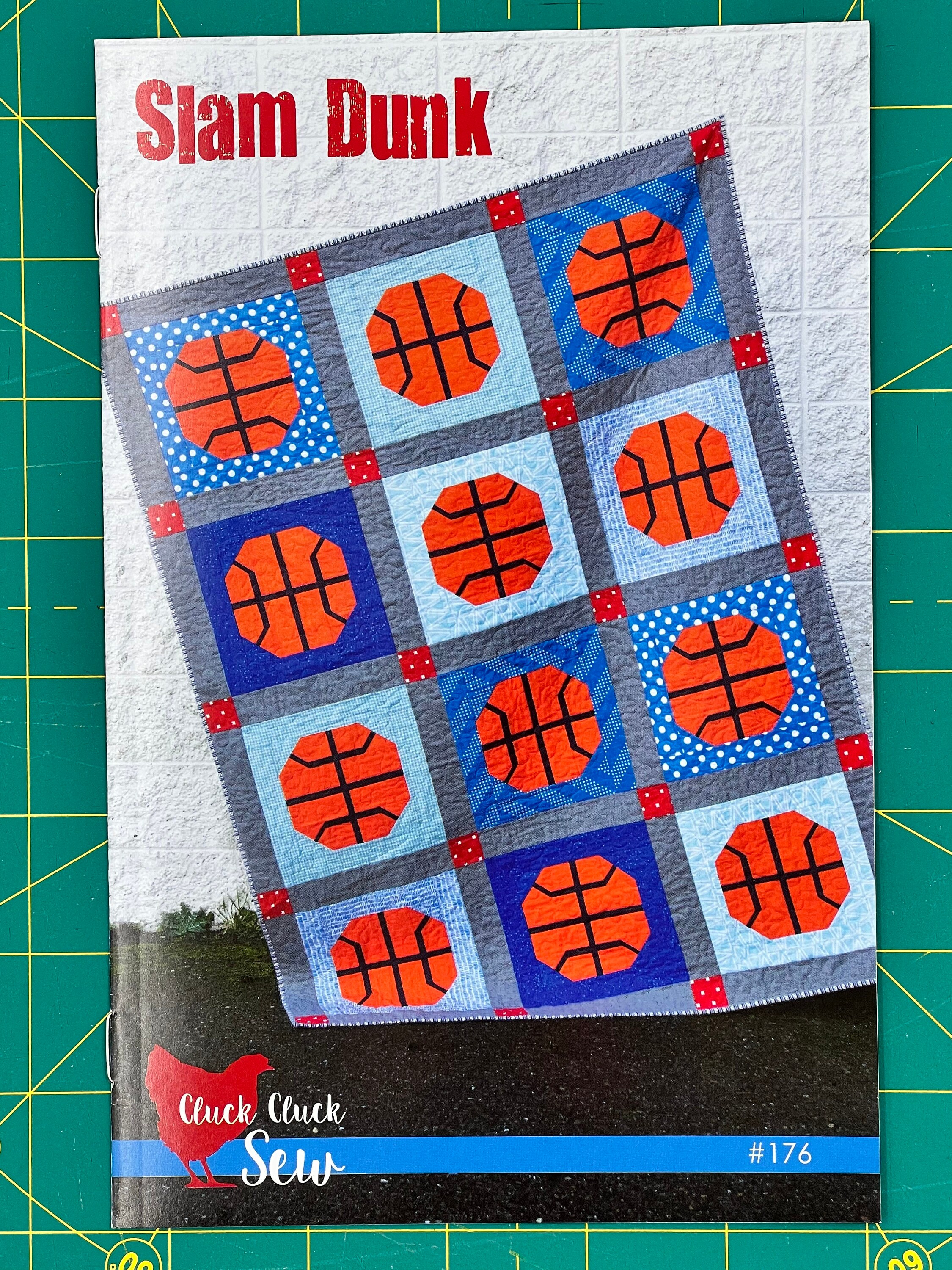 Slam Dunk Basketball Quilt Pattern by Cluck Cluck Sew - Etsy