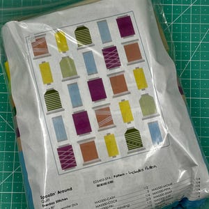 Spoolin Around Quilt Kit Pattern and Fabric Included - Etsy