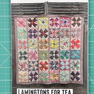 Lamingtons for Tea Patchwork Quilt Pattern and Acrylic Template by ...