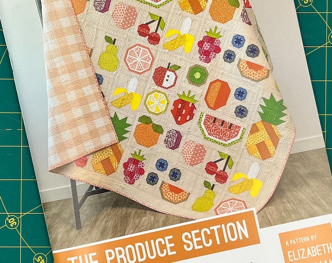Produce Section Fruit Salad Quilt Pattern by Elizabeth Hartman - Etsy