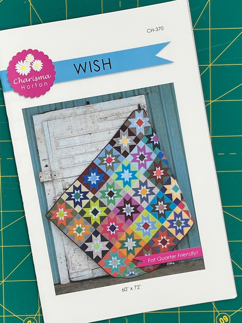 Wish, A Bold and Modern Scrap Quilt Pattern by Charisma Horton ...