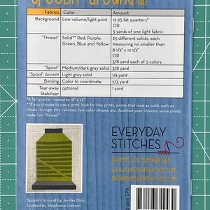 Spooling Around Quilt Kit and Pattern Featuring Kimberbell Silky Solids ...