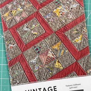 VINTAGE VEGAS Patchwork Quilt Pattern by Louise Papas - Etsy