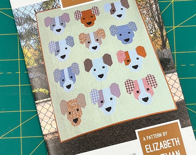 The Puppies Puppy Dog Quilt Pattern by Elizabeth Hartman - Etsy