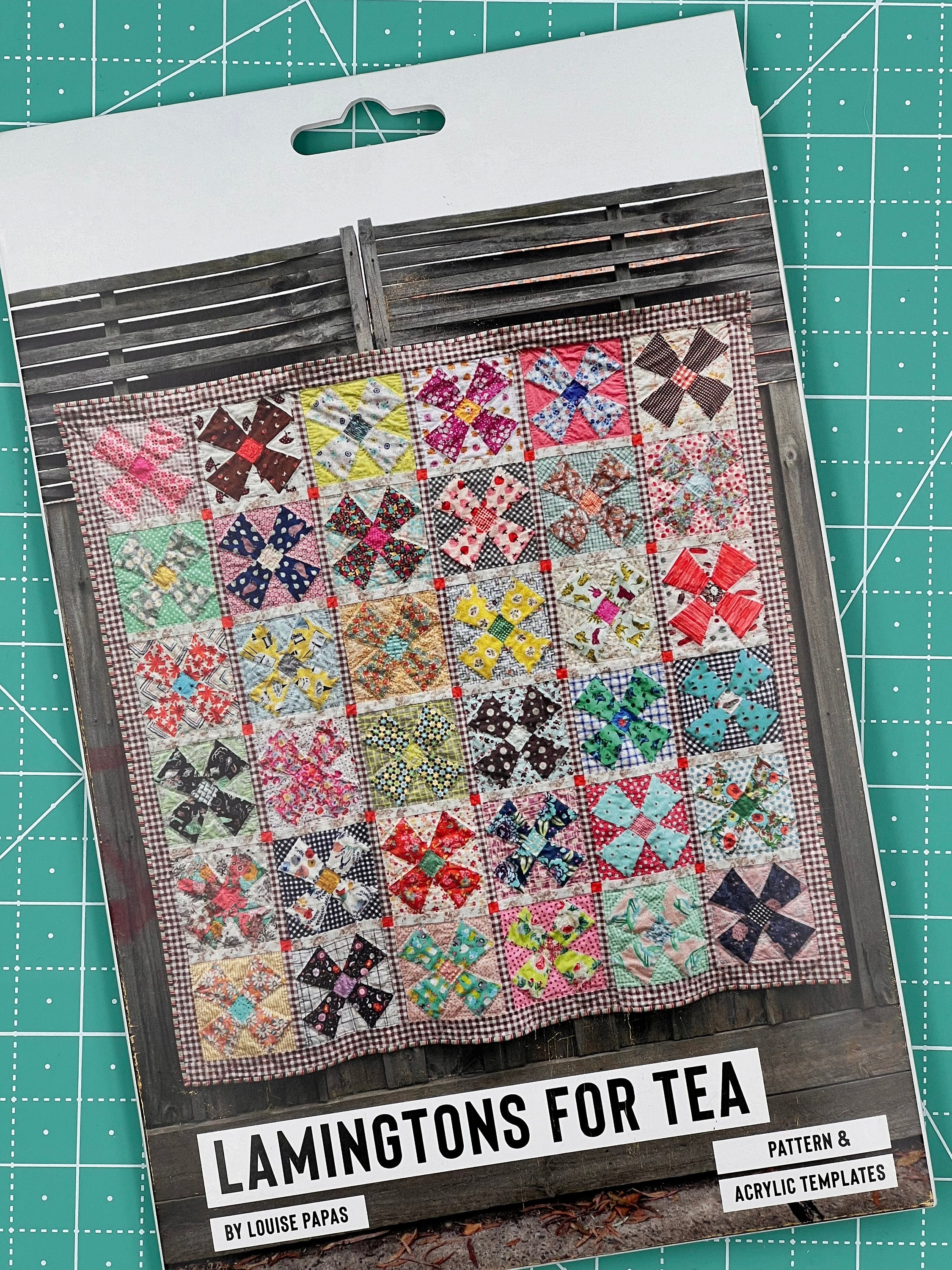 Lamingtons for Tea Patchwork Quilt Pattern and Acrylic Template by ...