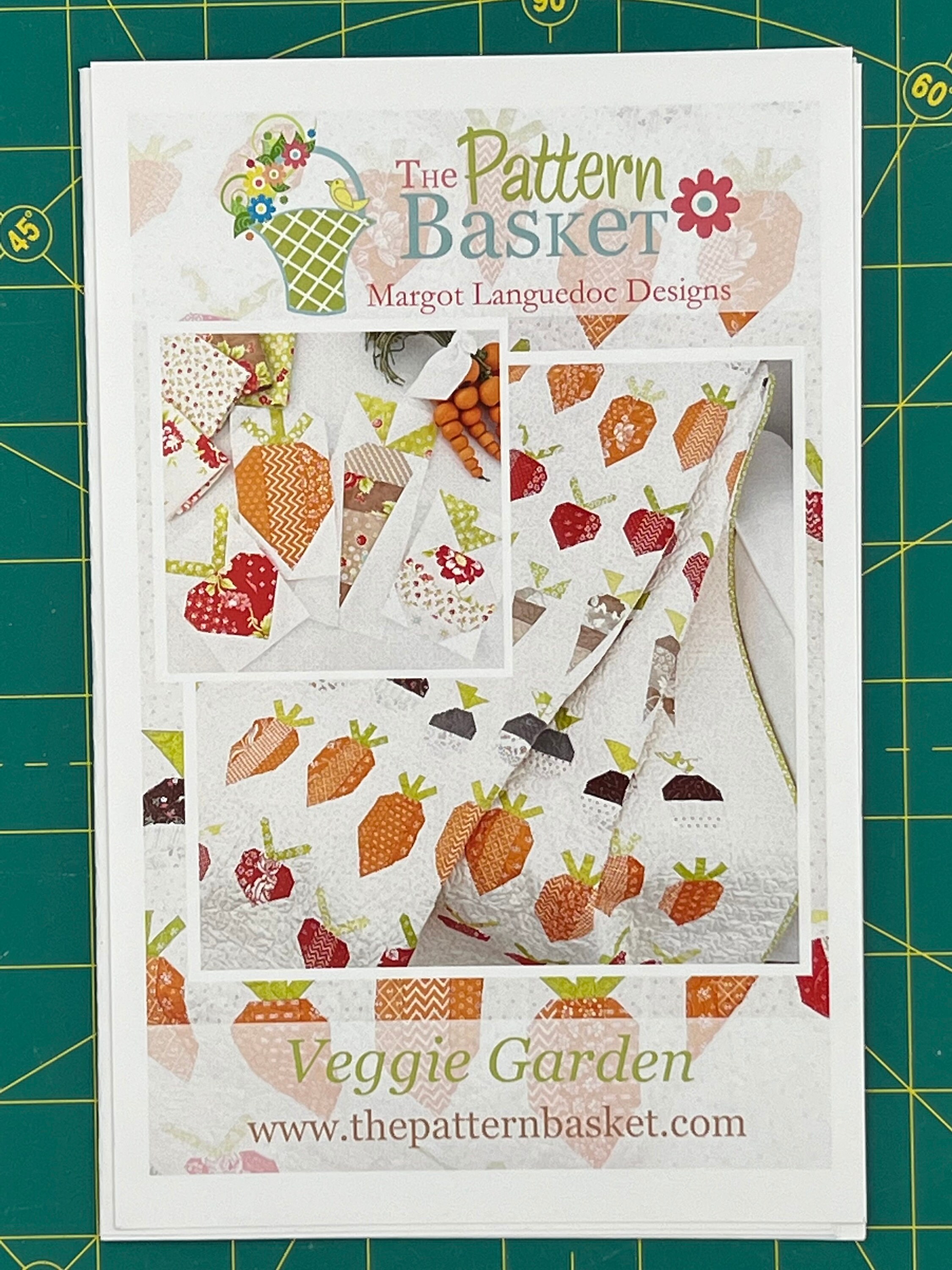Veggie Garden, Vegetable Patch Quilt Pattern by the Pattern Basket - Etsy