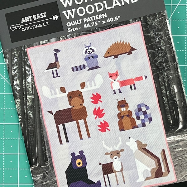 Wolf Quilt Pattern - Etsy