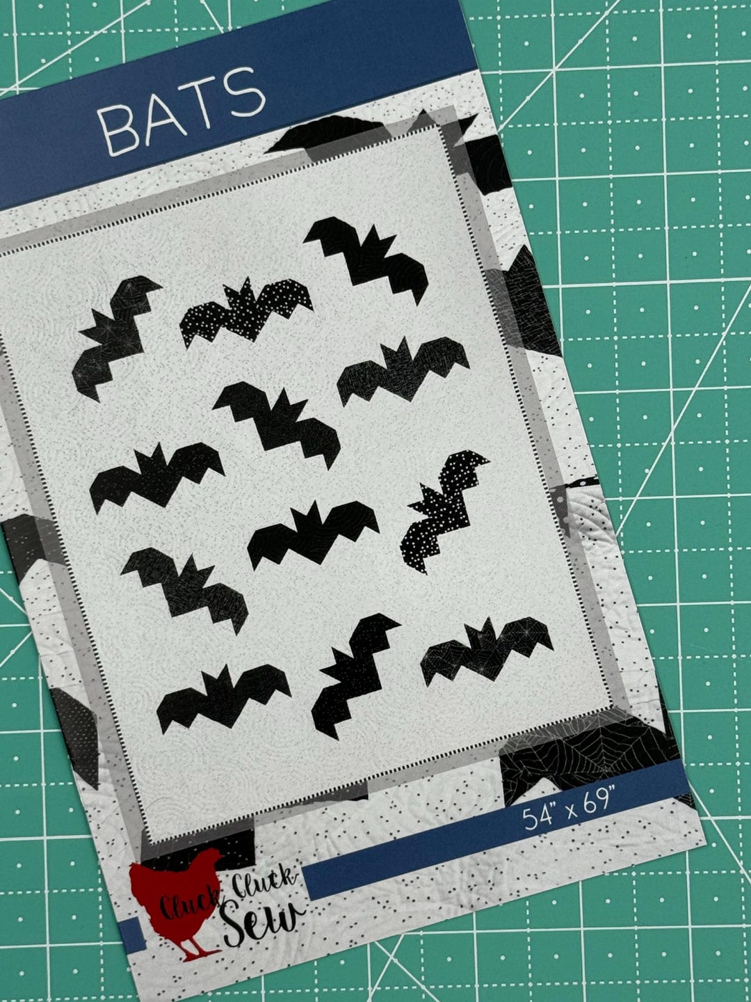 Bats Patchwork Quilt Pattern by Cluck Cluck Sew - Etsy