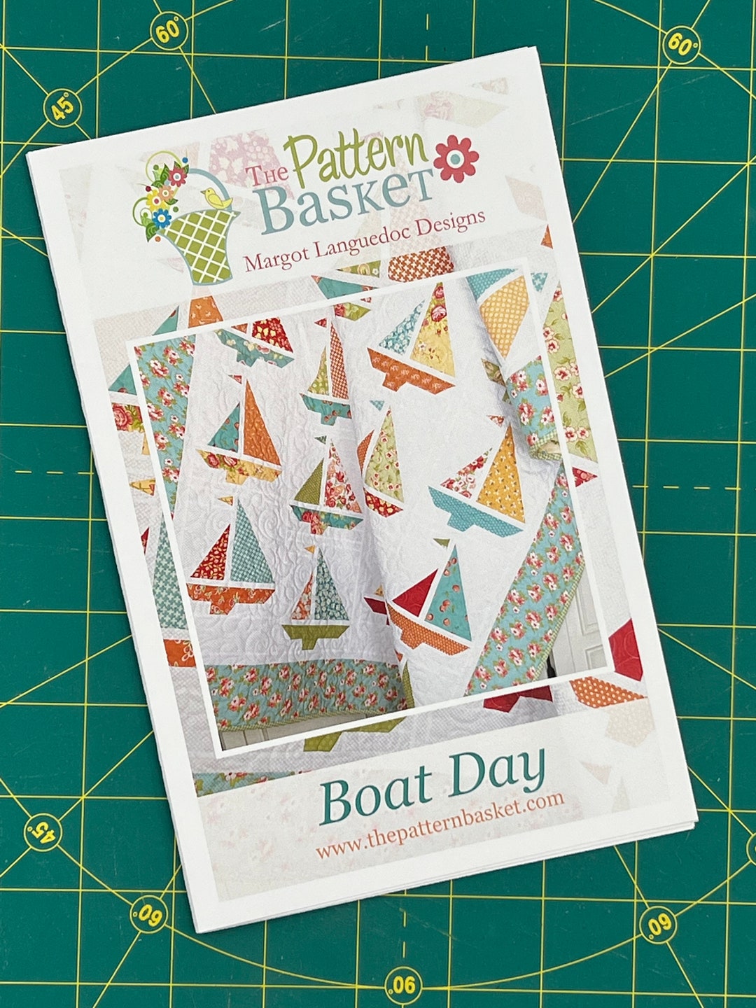 Boat Day, Sailboat Quilt Pattern by the Pattern Basket - Etsy
