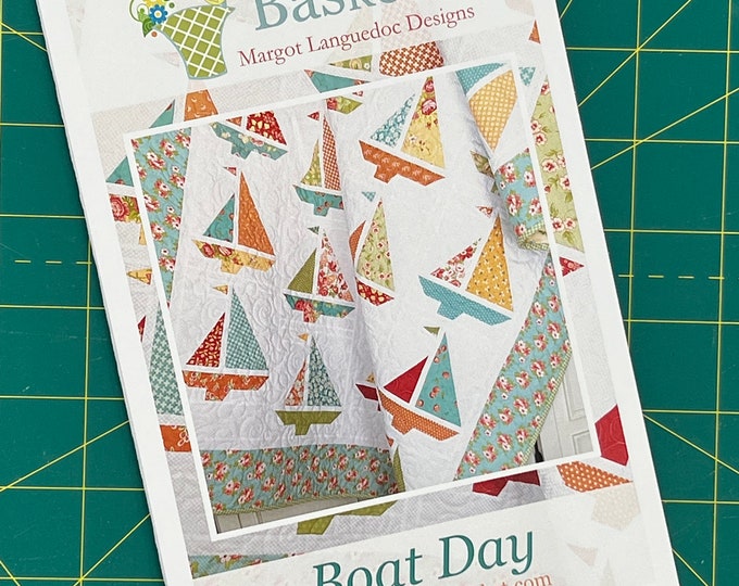 Boat Day, Sailboat Quilt Pattern by the Pattern Basket - Etsy