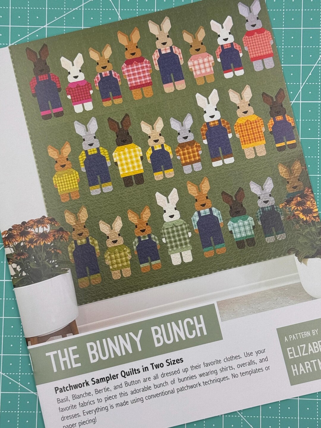 Bunny Bunch Quilt Pattern Booklet by Elizabeth Hartman - Etsy