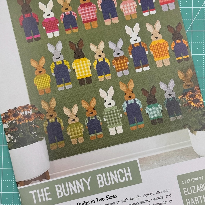 Bunny Quilt Pattern - Etsy