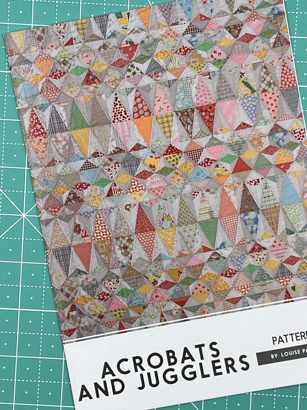 Acrobats and Jugglers Patchwork Quilt Pattern by Louise Papas of Jen ...