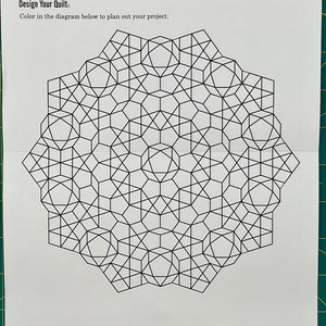 Tula Nova by Tula Pink EPP Quilt Kit: Pattern, Paper Pieces, Windowed ...