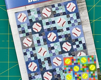 Batter up Quilt Quilting Pattern From Cluck Cluck Sew Patterns - Etsy