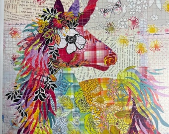 Laura Heine Collage Quilt Pattern Seed Pods - Etsy