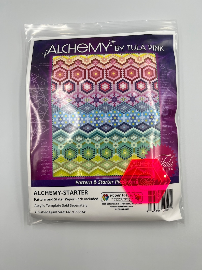 EPP Alchemy by Tula Pink Pattern Starter Pack of Paper - Etsy