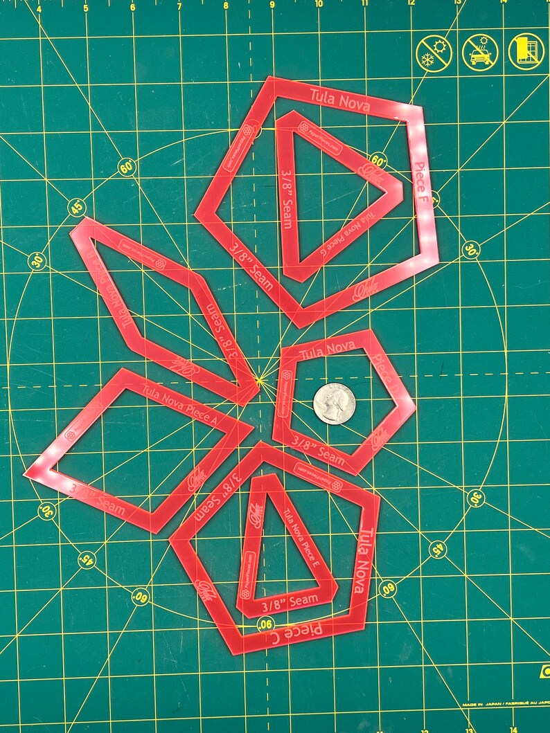 Tula Nova by Tula Pink EPP Quilt Kit: Pattern Paper Pieces - Etsy