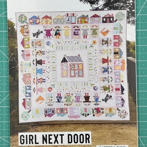 The Girl Next Door Paper Doll Patchwork Quilt Pattern by Louise Papas ...