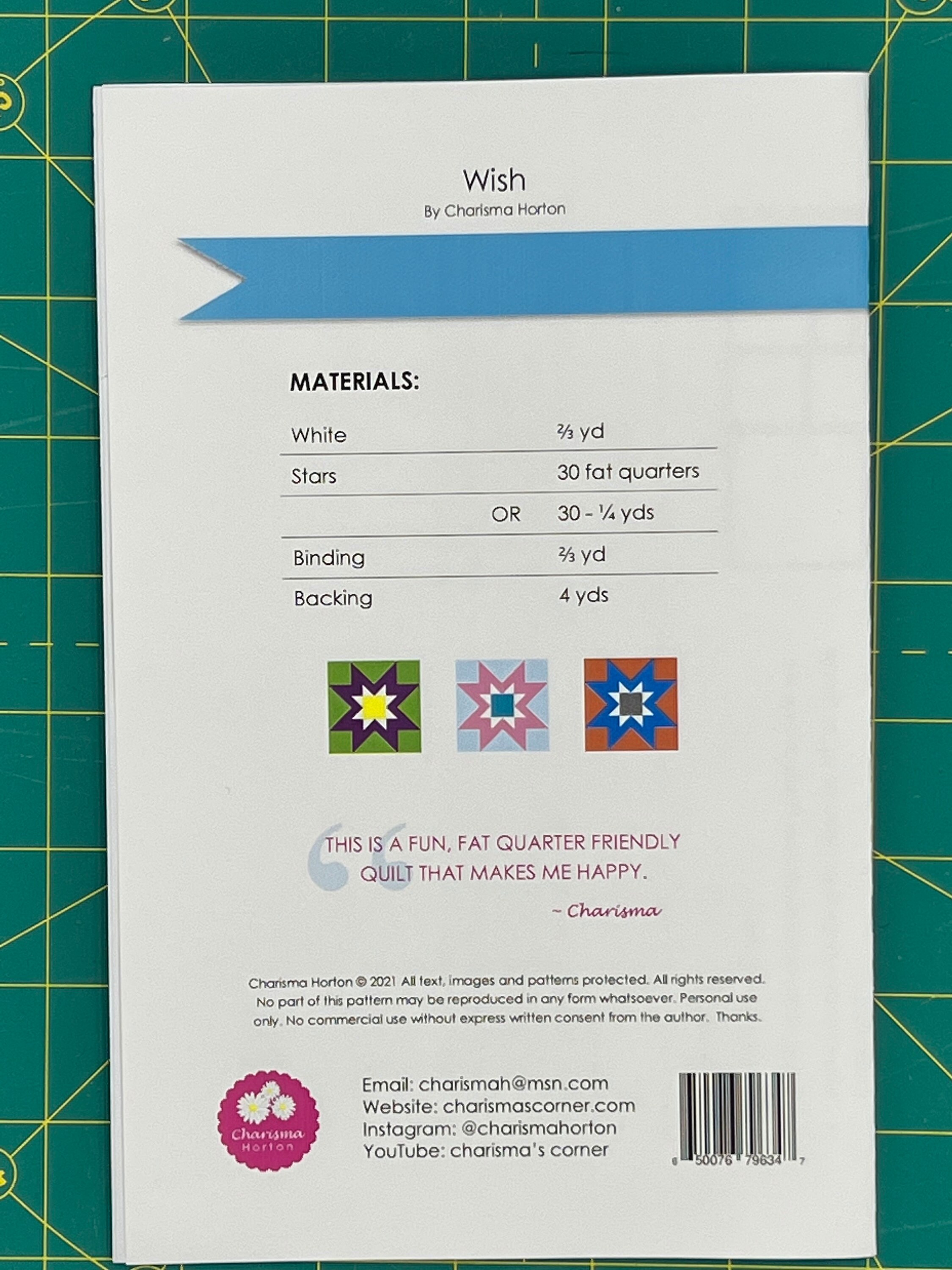 Wish, A Bold and Modern Scrap Quilt Pattern by Charisma Horton ...