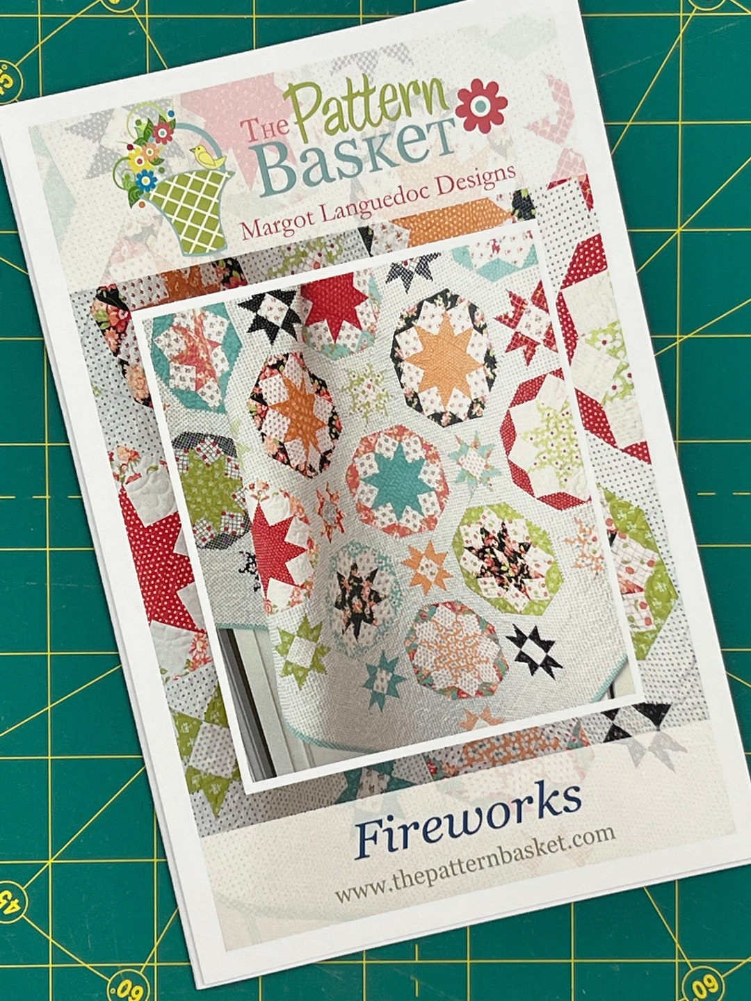 Fireworks Scrappy Patchwork Quilt Pattern by the Pattern Basket - Etsy