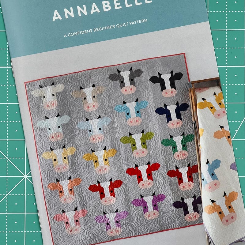 Cow Quilt Pattern - Etsy