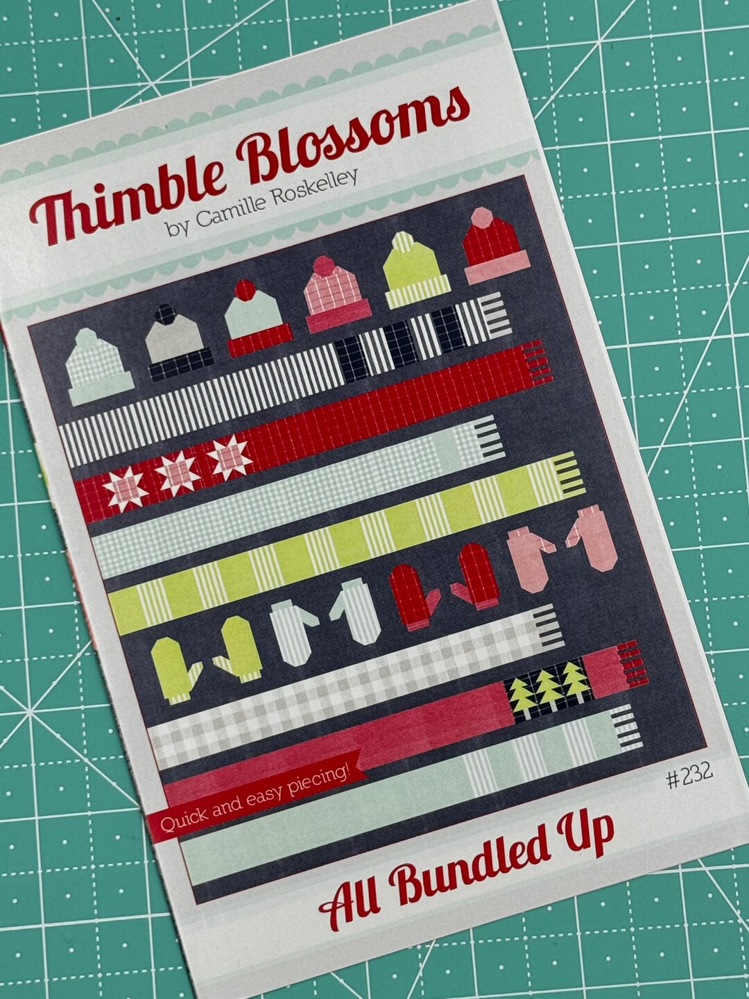 All Bundled up Row by Row Quilt Pattern From Thimble Blossoms Winter ...