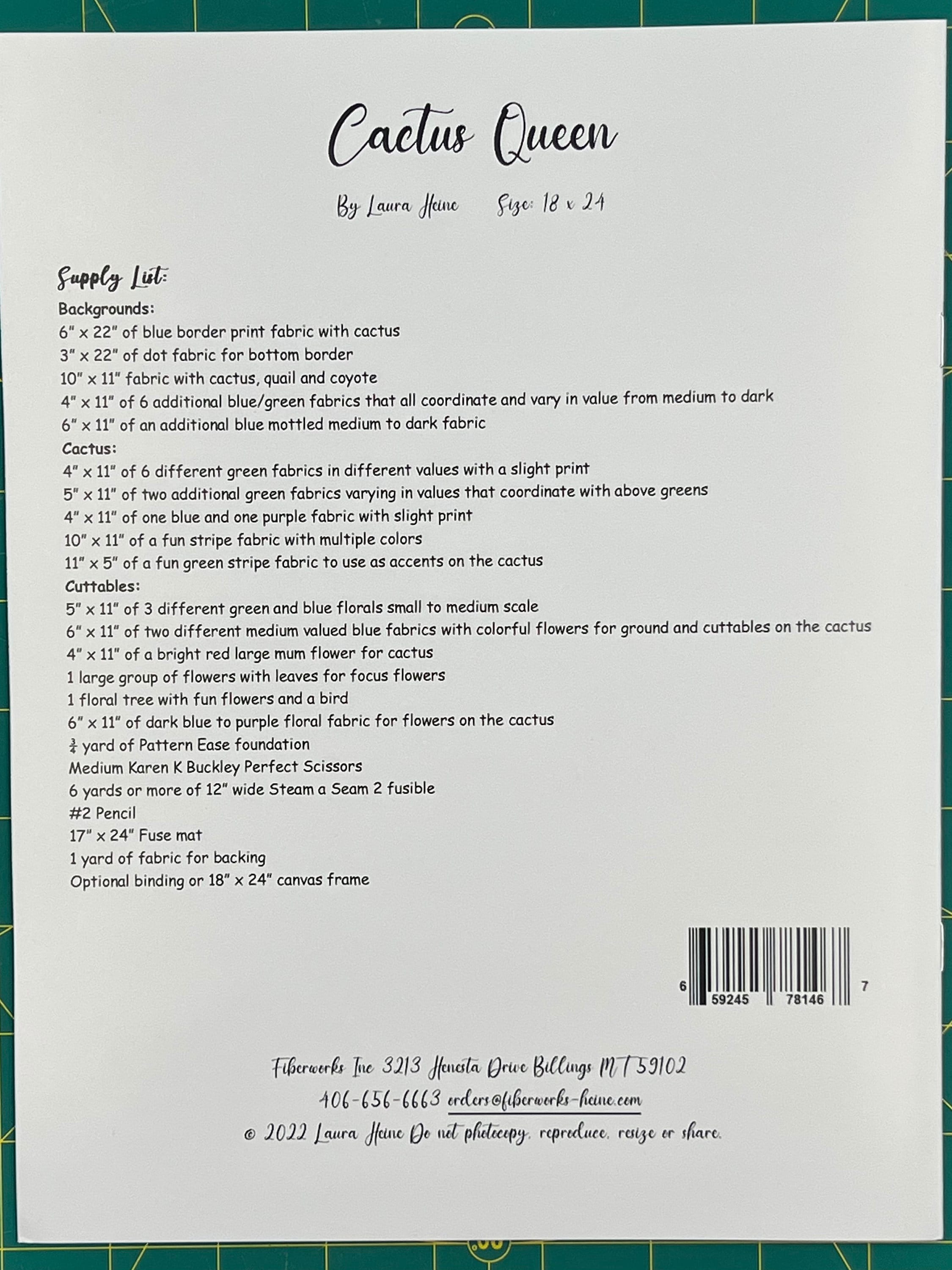 Cactus Queen Collage Quilt Pattern by Laura Heine of - Etsy