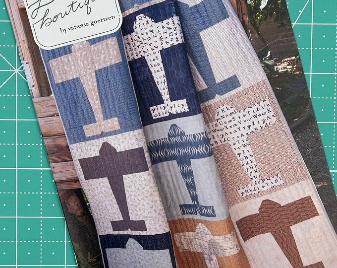 Aviator Airplane QUILT PATTERN From Lella Boutique, Traditionally ...