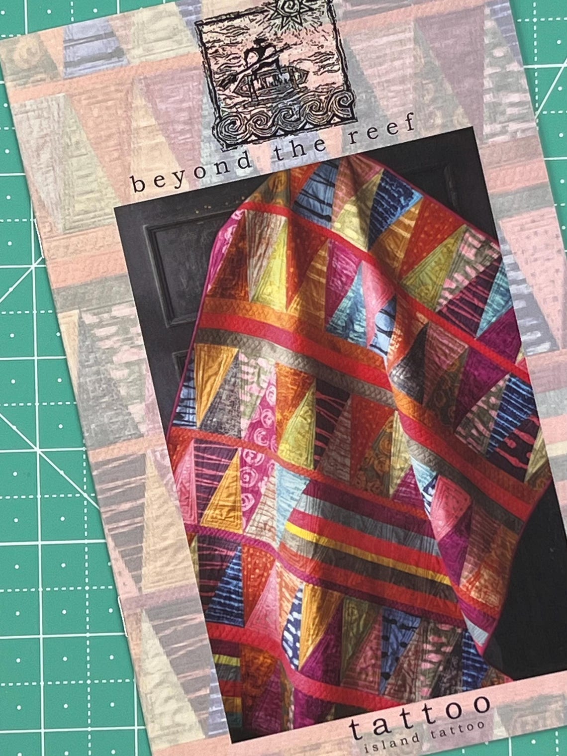 Tattoo Quilt Pattern by Beyond the Reef Fat Quarter Friendly - Etsy