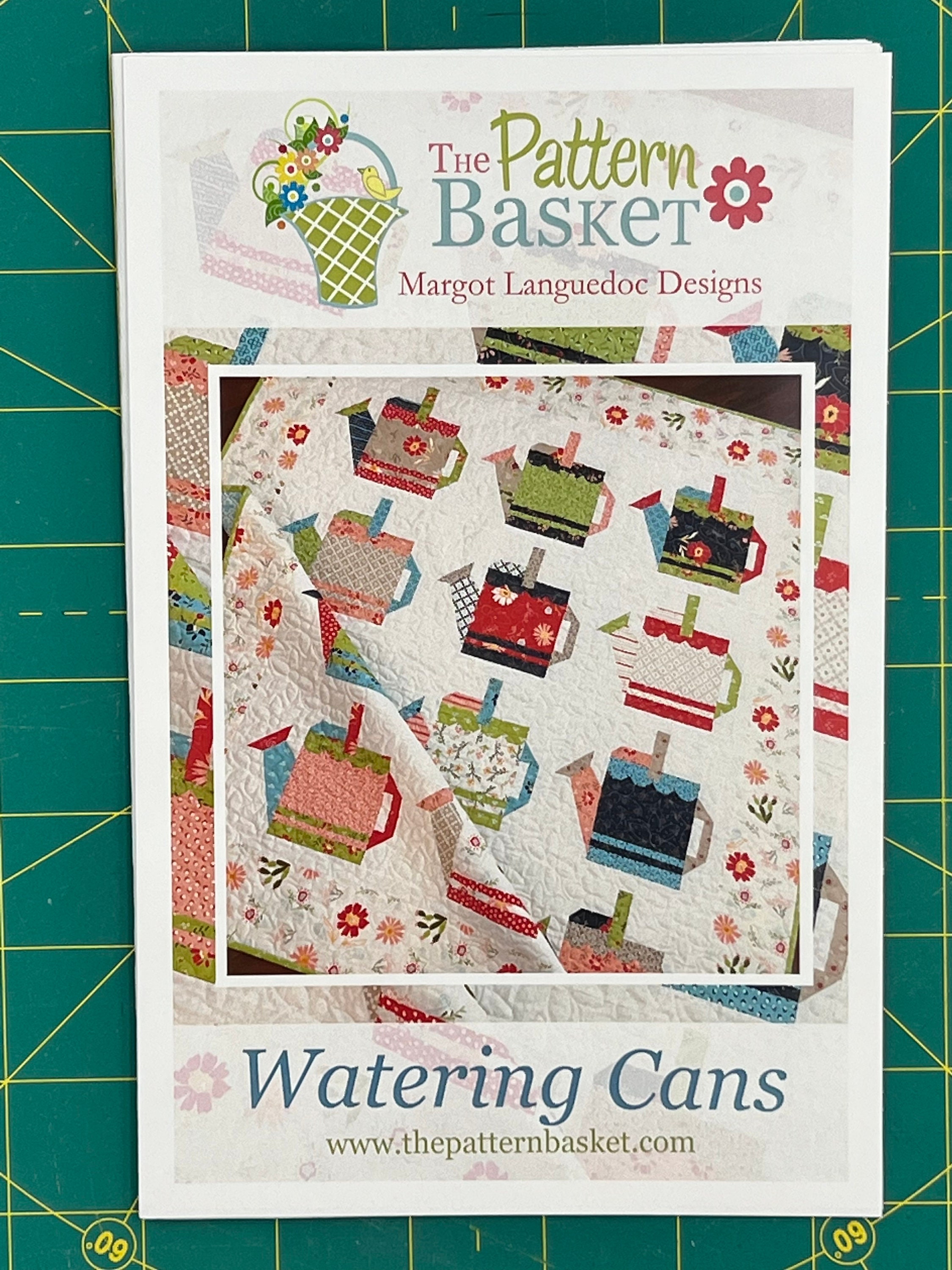 Watering Cans Spring Scrap Quilt Pattern by the Pattern Basket - Etsy