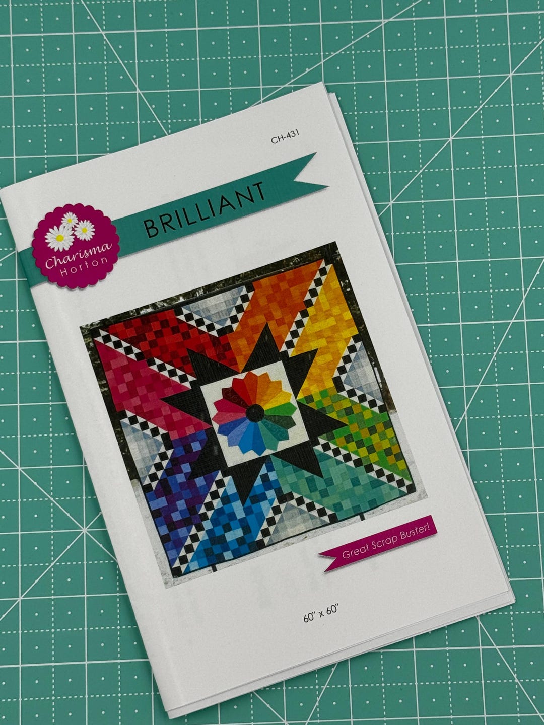 Brilliant Bold Modern Patchwork Quilt Pattern, by Charisma Horton - Etsy
