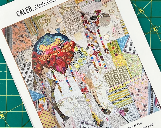 Caleb Desert Camel Collage Quilt Pattern by Laura Heine of - Etsy