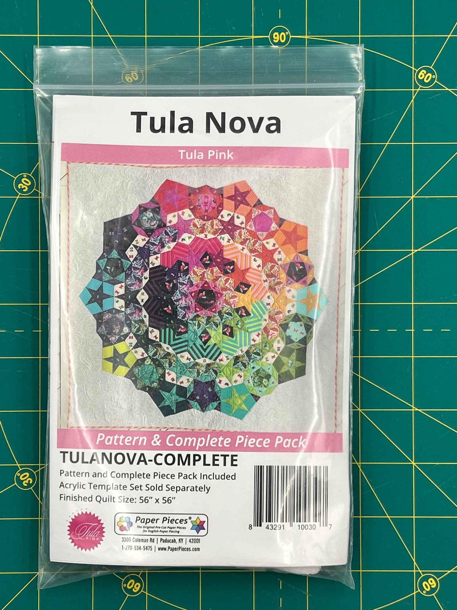Tula Nova by Tula Pink EPP Quilt Kit: Pattern Paper Pieces - Etsy
