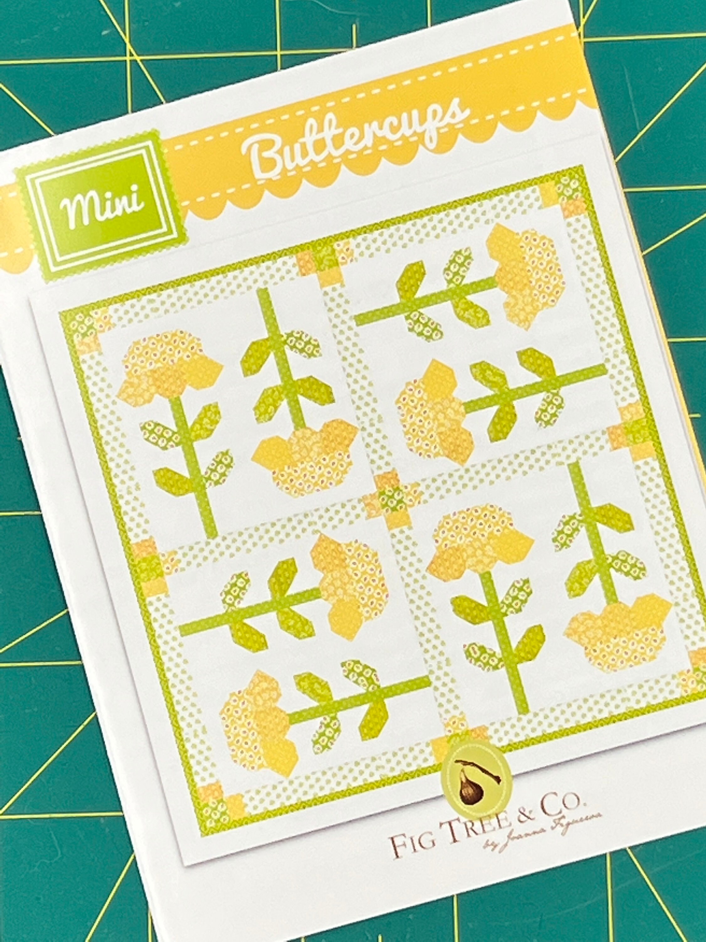 Mini Buttercups Quilt Pattern by Fig Tree Quilts - Etsy
