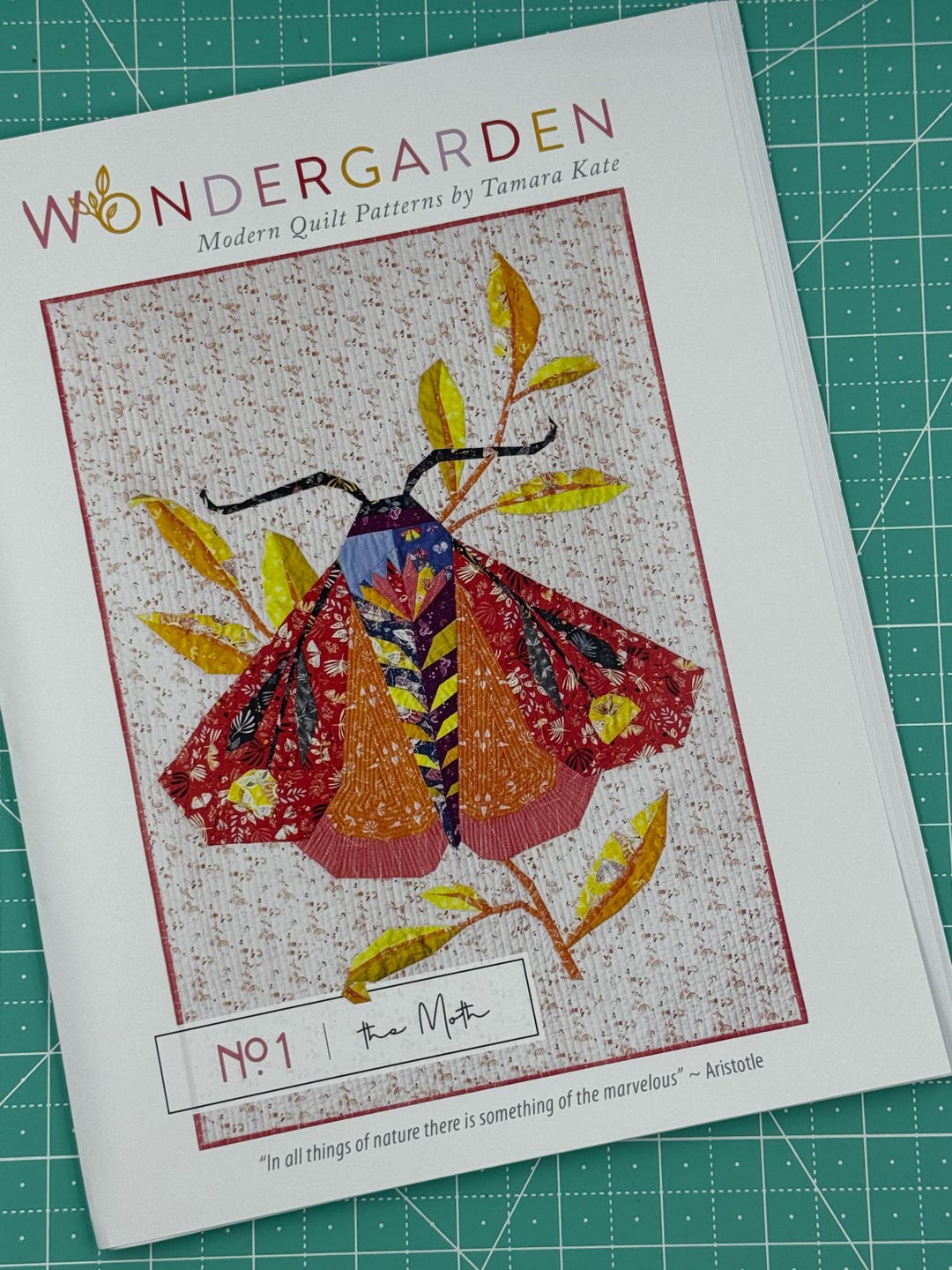 Wonder Garden THE MOTH Pattern, Foundation Paper Pieced, Nature Study ...