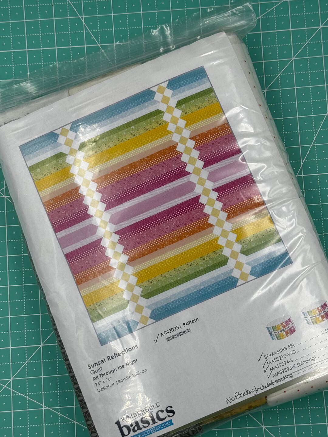 Sunset Reflections Quilt Kit and Pattern in Kimberbell Basics - Etsy