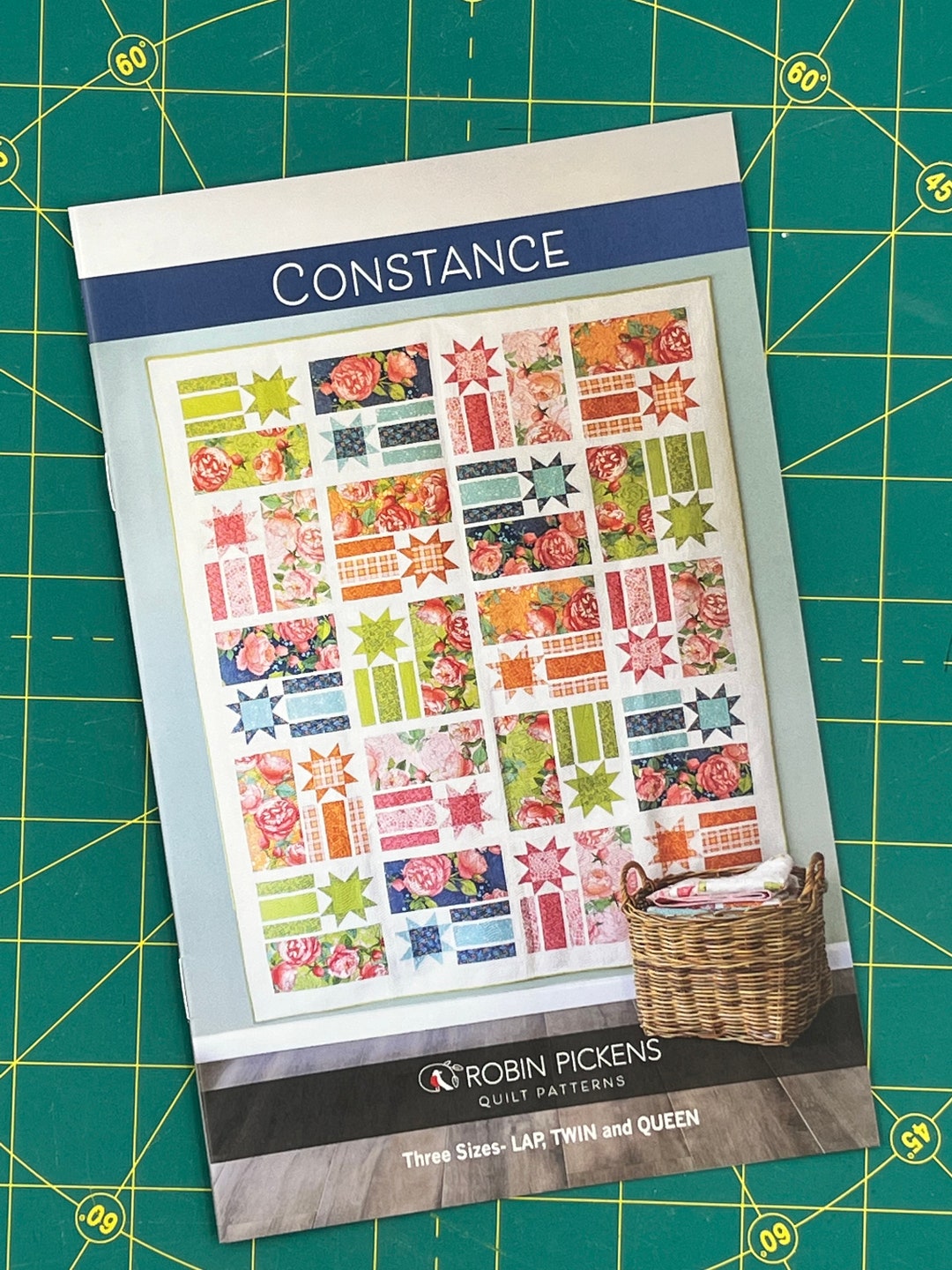 Constance Srappy Patchwork Quilt Pattern in Three Sizes - Etsy