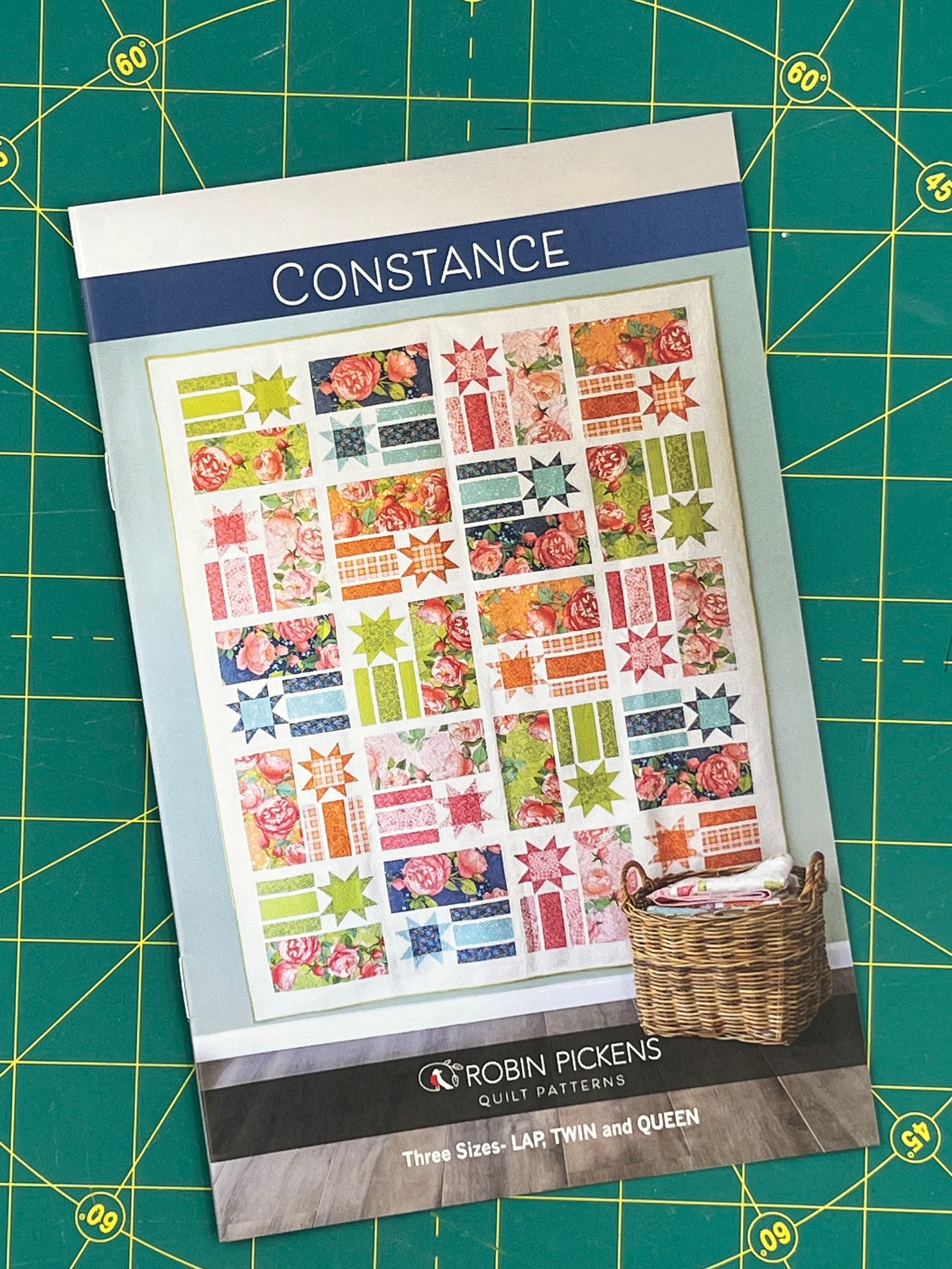 Constance Srappy Patchwork Quilt Pattern in Three Sizes - Etsy