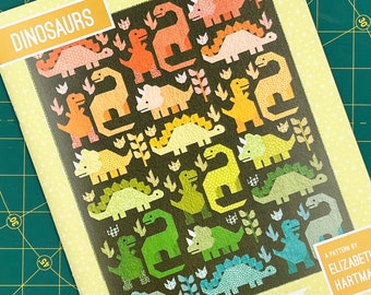 Dinosaurs Quilt Pattern by Elizabeth Hartman EH-058 - Etsy