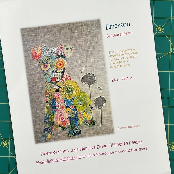 Dog Collage Quilt Pattern - Etsy
