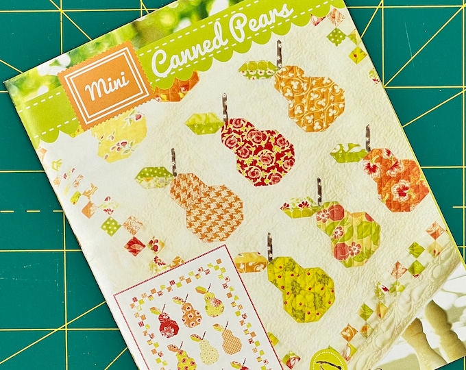Mini Canned Pears Quilt Pattern by Fig Tree Quilts - Etsy