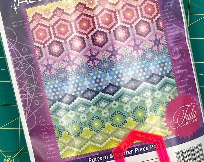 EPP Alchemy by Tula Pink Pattern, Starter Pack of Paper Pieces, and 3/8 ...