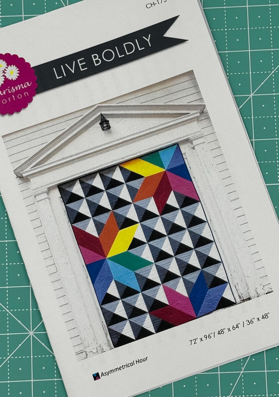 Live Boldly, Bold and Modern Quilt Pattern by Charisma Horton Featuring ...