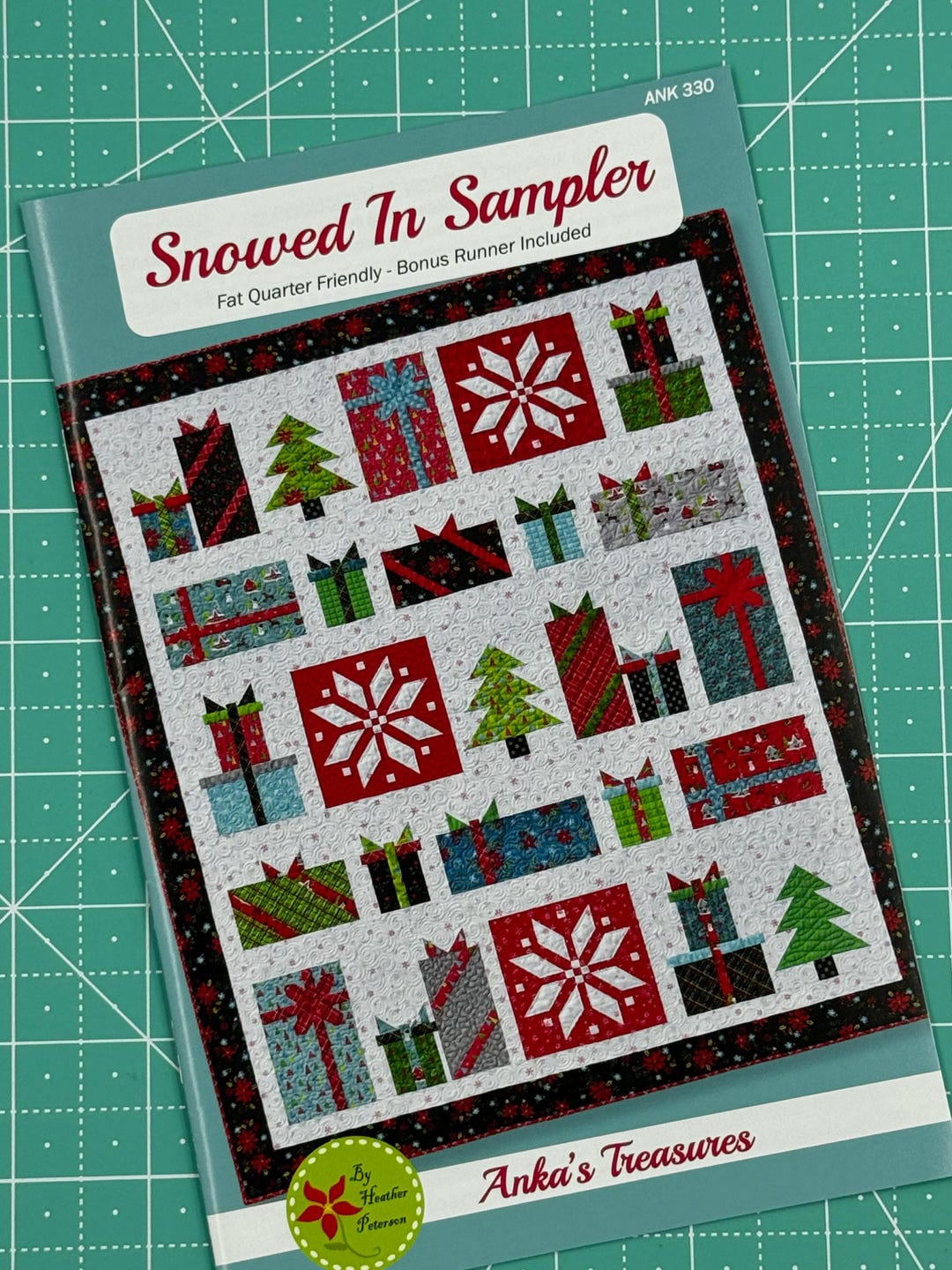 Snowed in Sampler Quilt Pattern by Anka’s Treasures, Winter Christmas ...