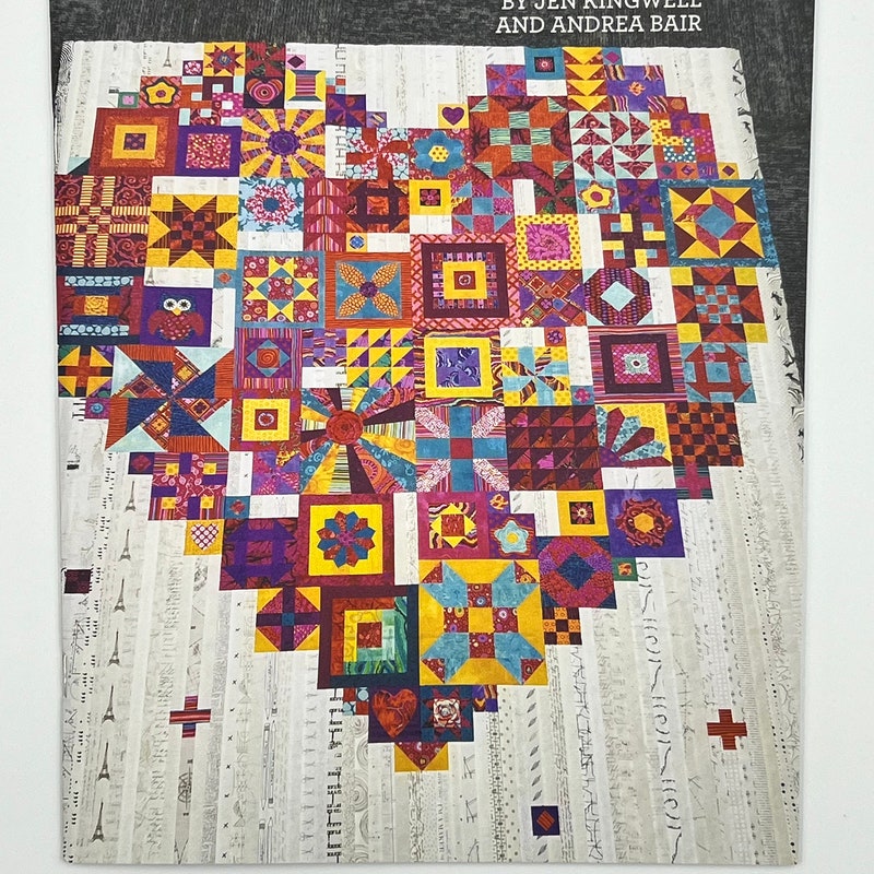 Boho Heart Quilt Kit - Etsy