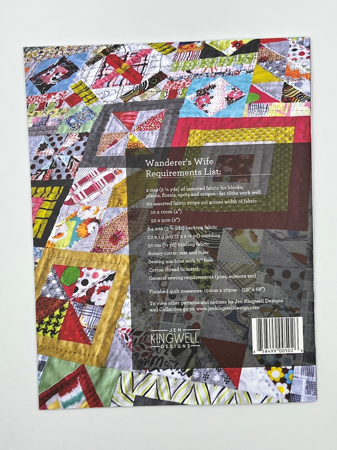 Wanderers Wife Patchwork Quilt Pattern by Jen Kingwell - Etsy