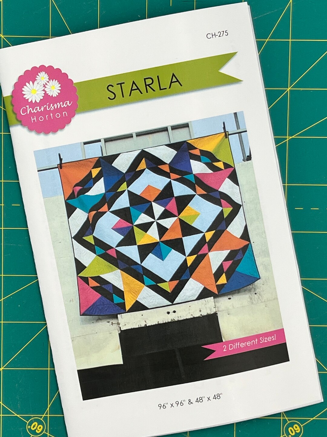 Starla Bold Modern Patchwork Quilt Pattern, by Charisma Horton - Etsy